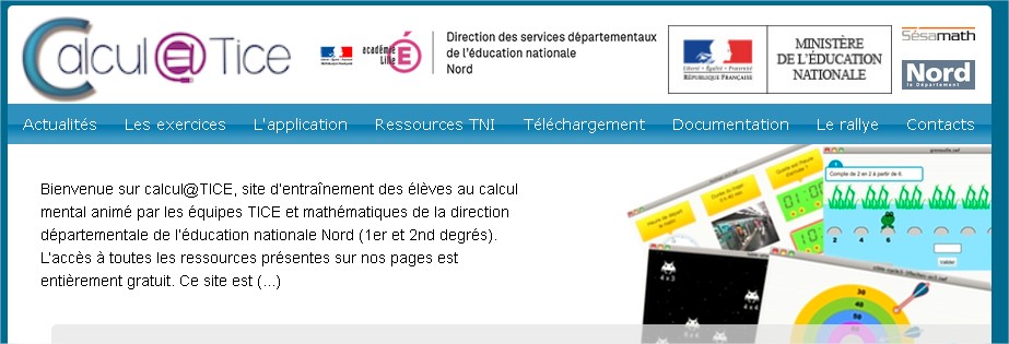 Ressources en ligne | Mathématiques