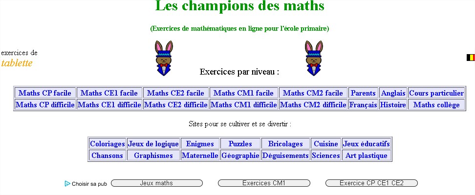 Ressources en ligne | Mathématiques